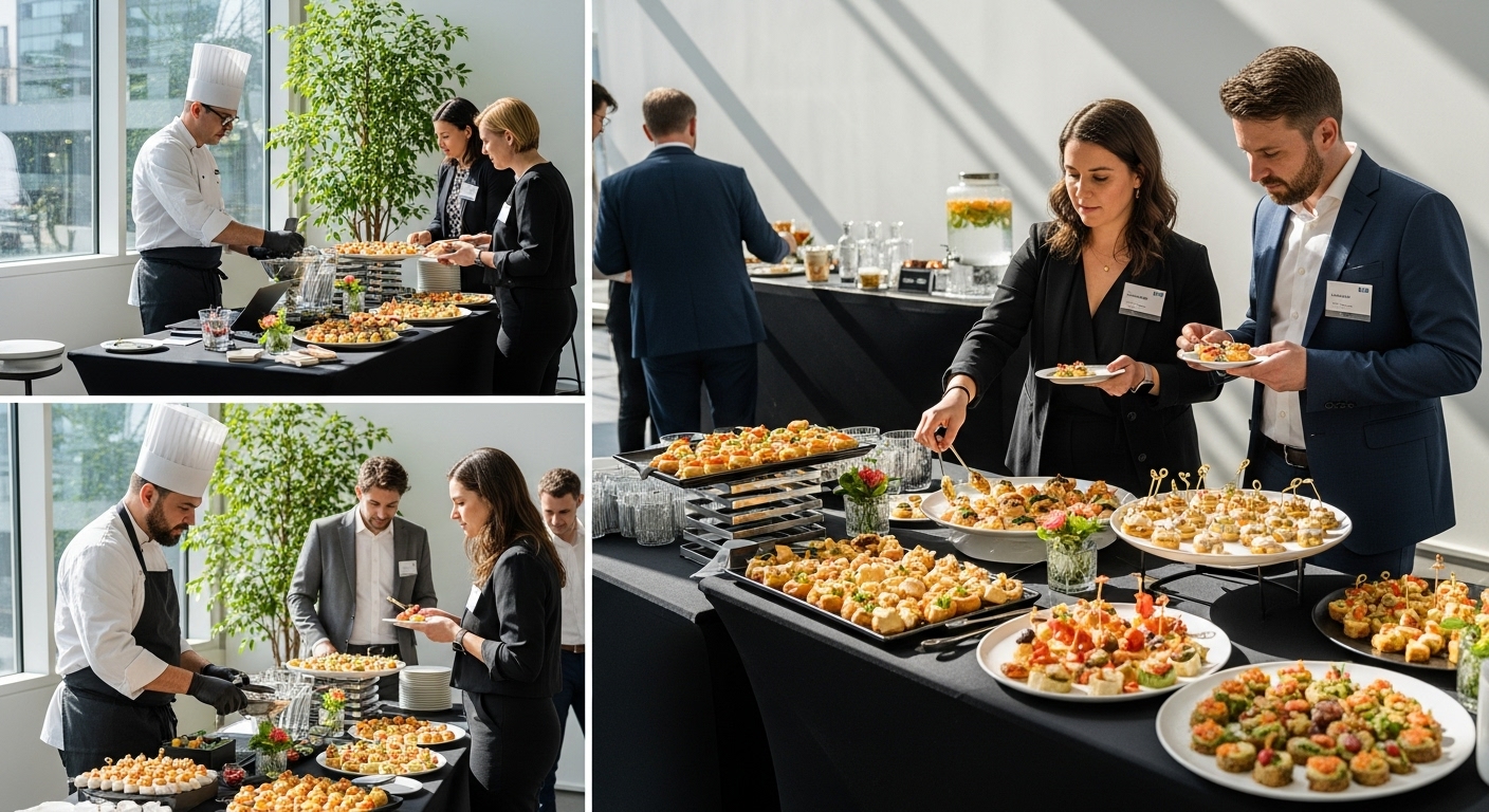 7 Creative Corporate Event Food Ideas for Success